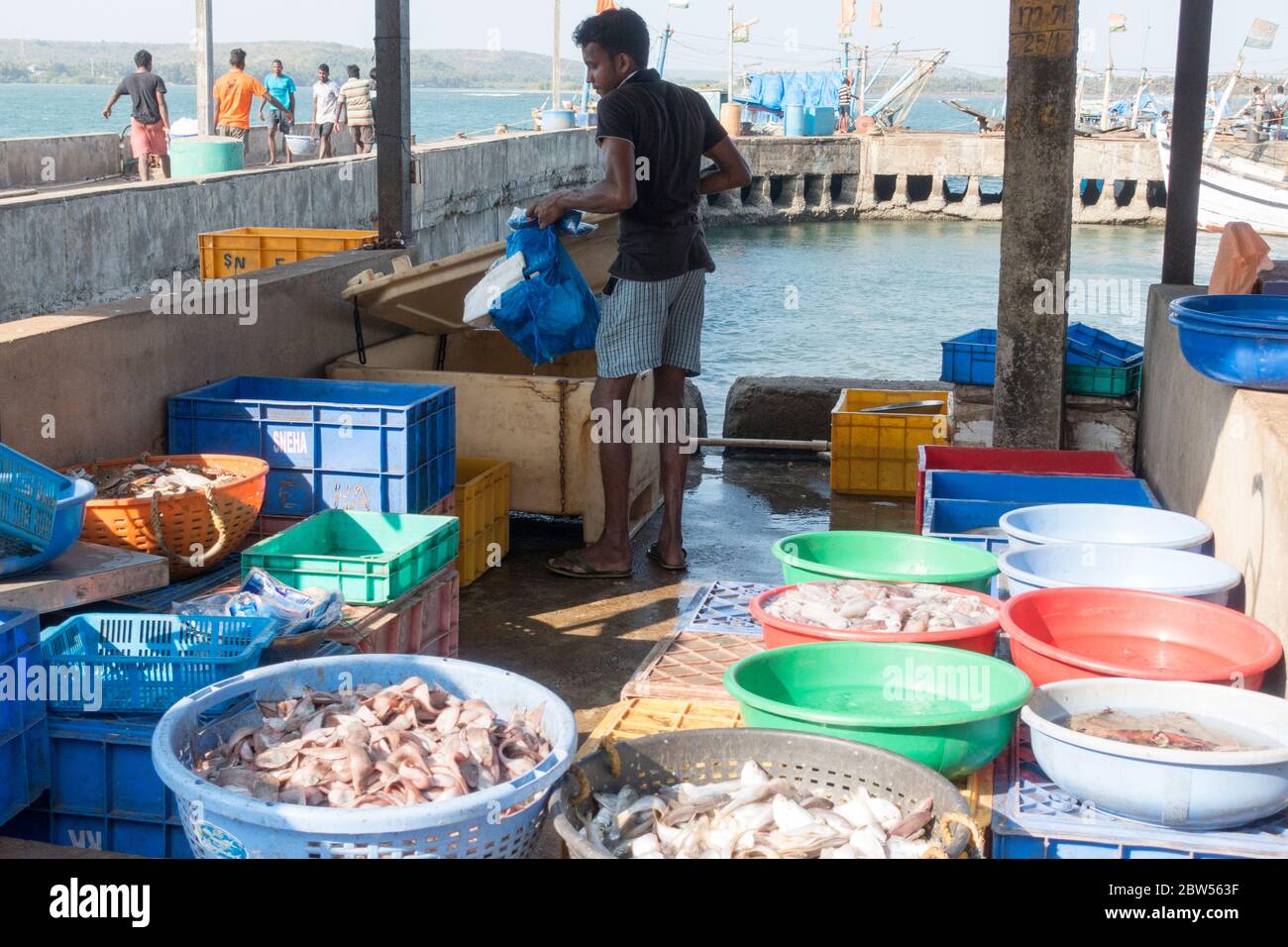 Chapora fishing boats hi-res stock photography and images - Alamy