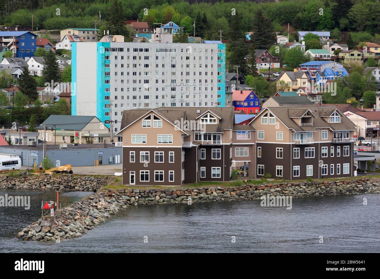 Alaska ketchikan waterfront hi-res stock photography and images - Alamy