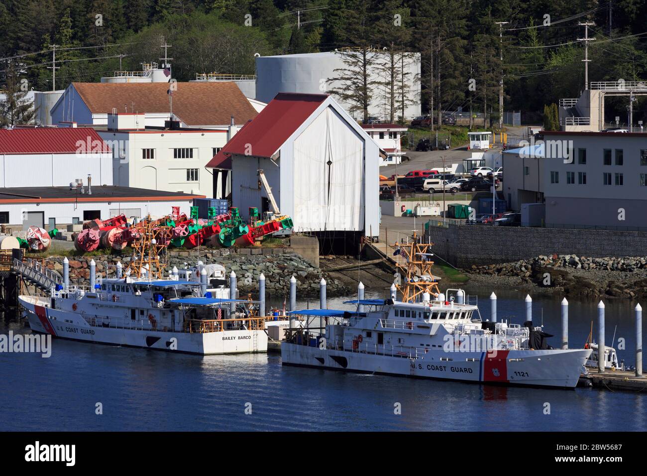 Coast Guard Station, Ketchikan, Alaska, USA Stock Photo - Alamy
