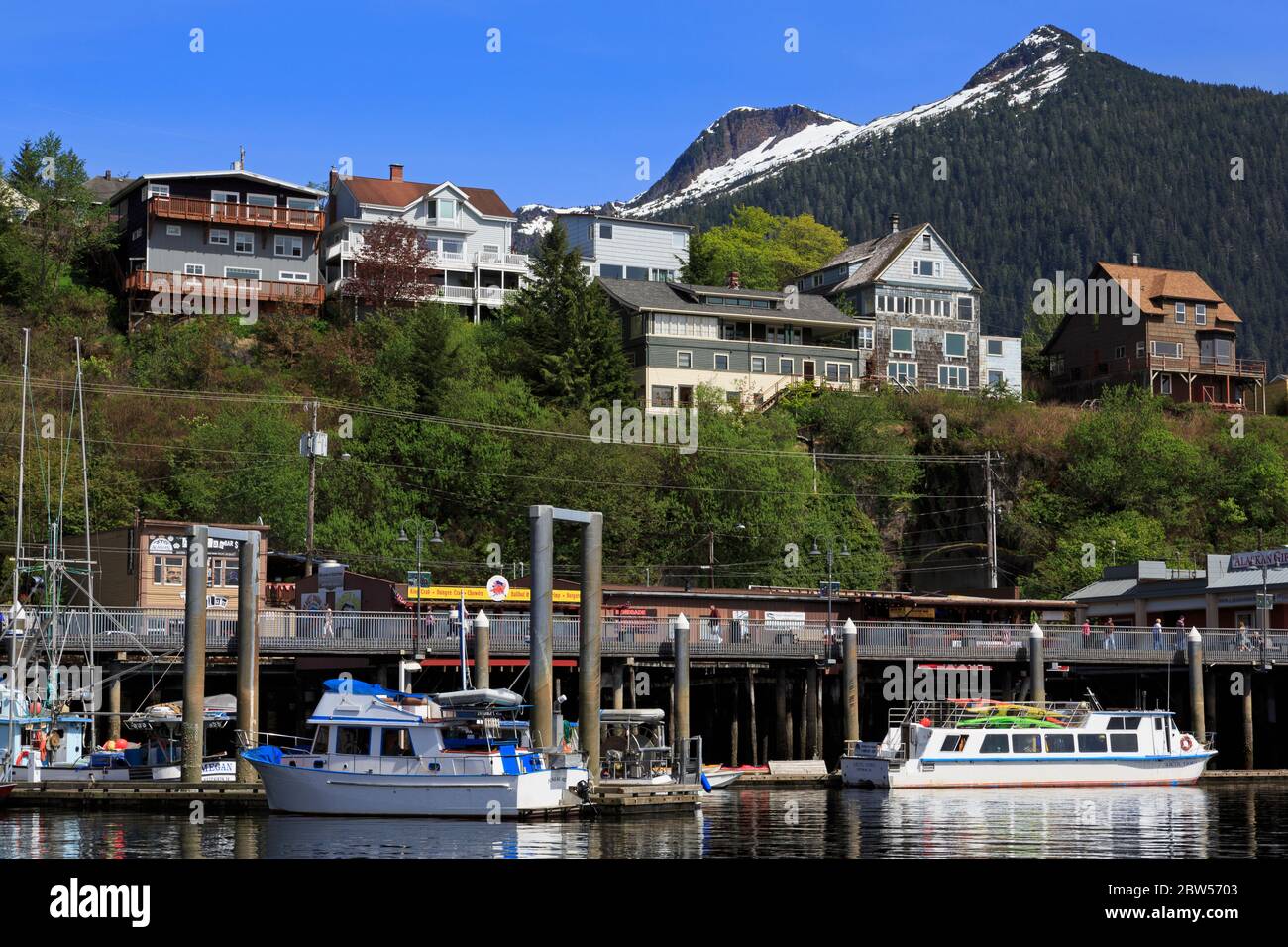 Ketchikan city harbor hi-res stock photography and images - Alamy
