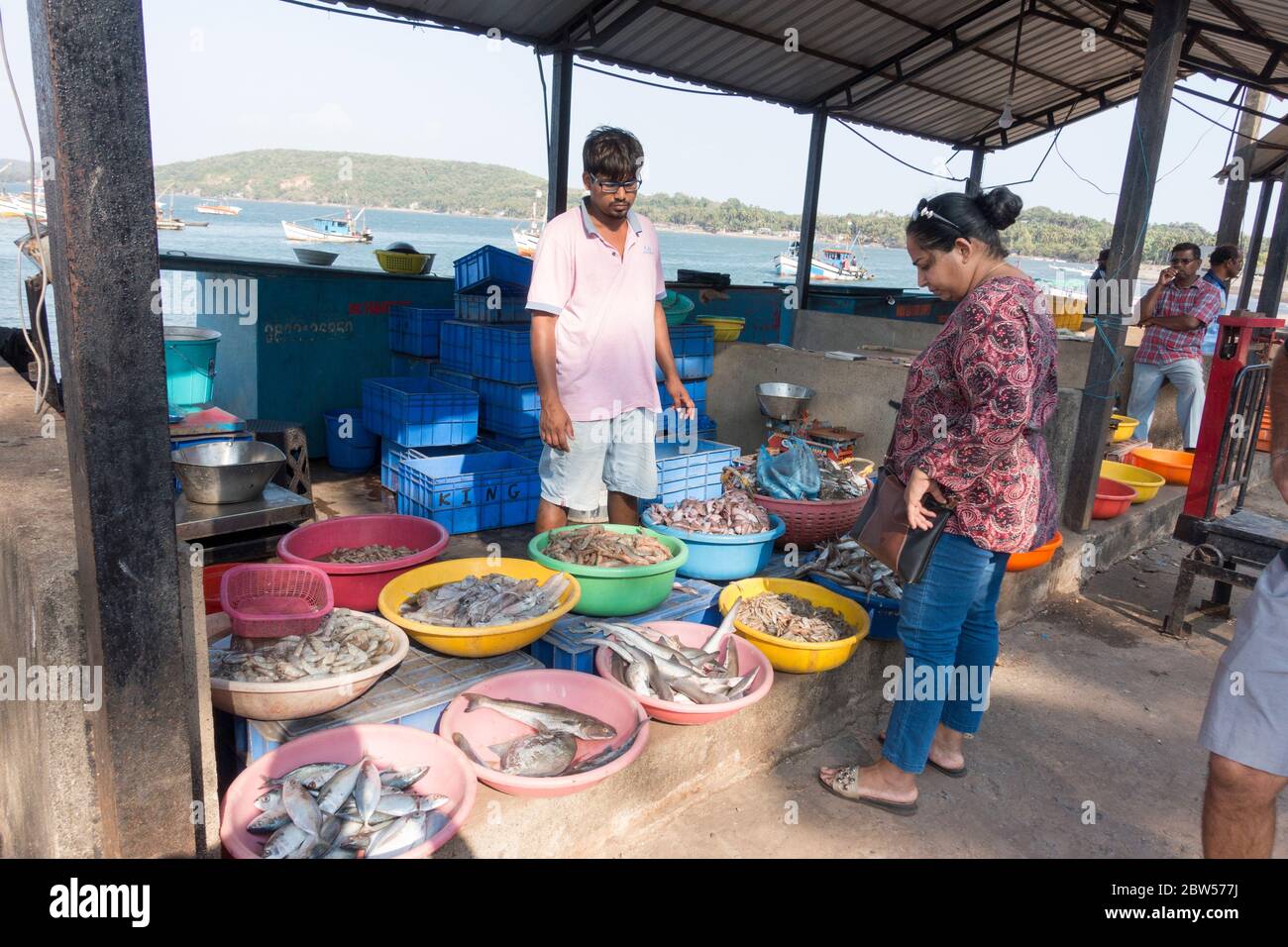 Chapora harbour hi-res stock photography and images - Alamy