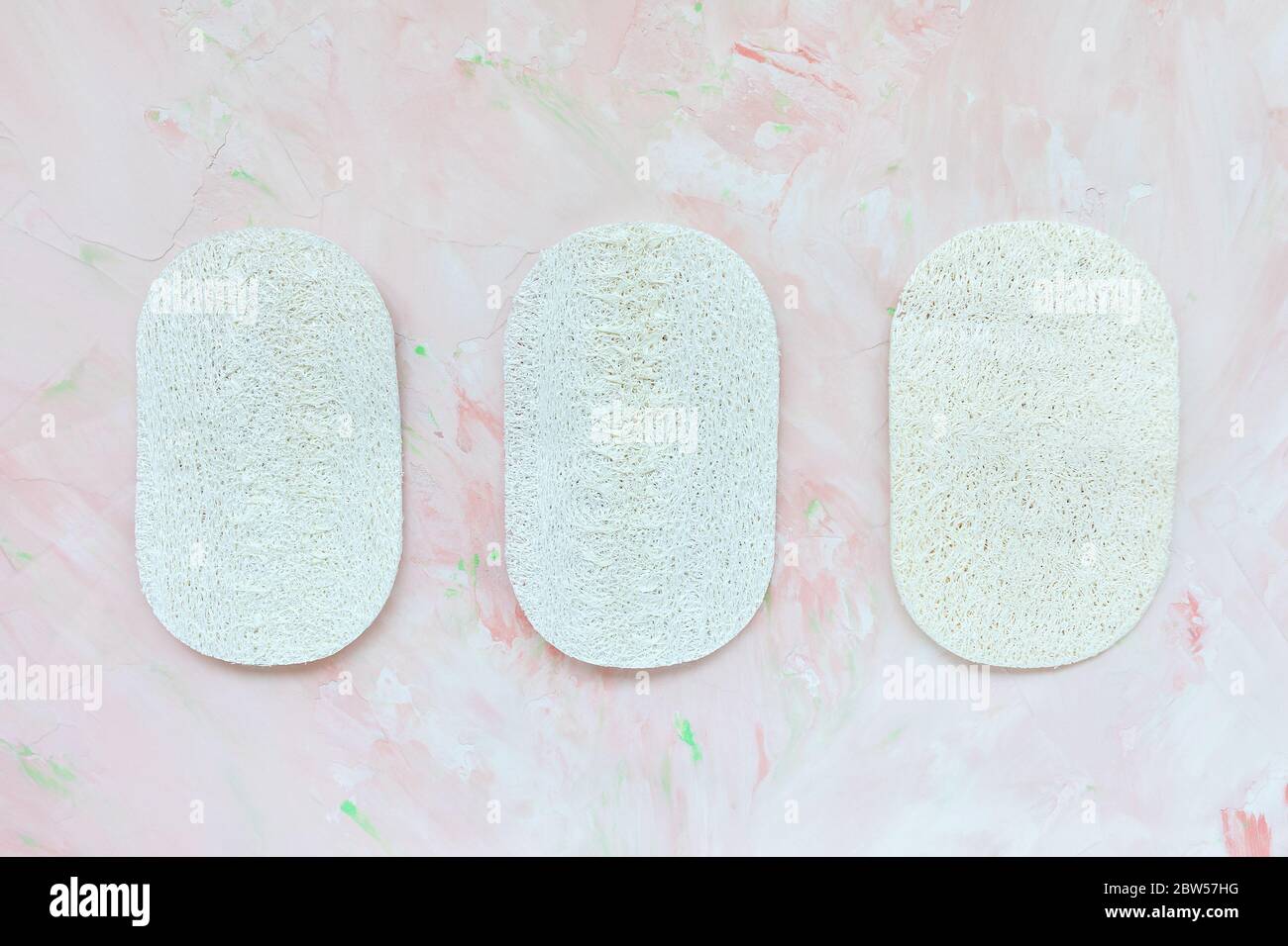 Organic face body sponges hi-res stock photography and images - Alamy