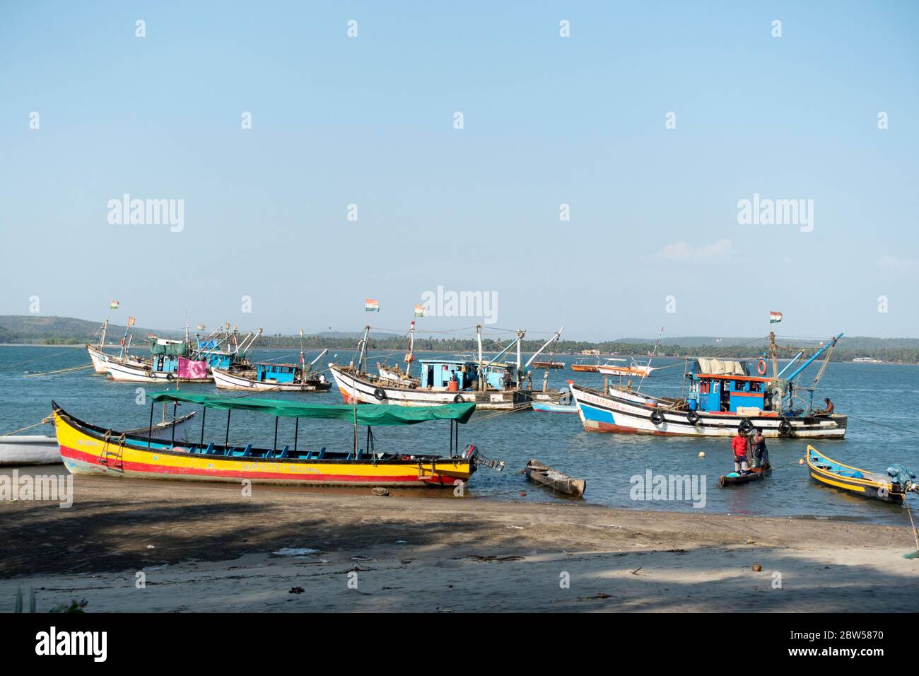 Chapora jetty hi-res stock photography and images - Alamy