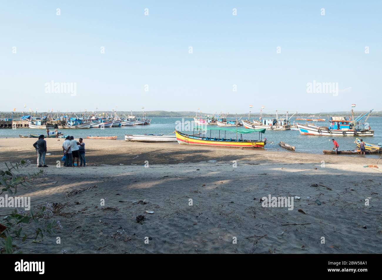 Chapora harbour hi-res stock photography and images - Alamy