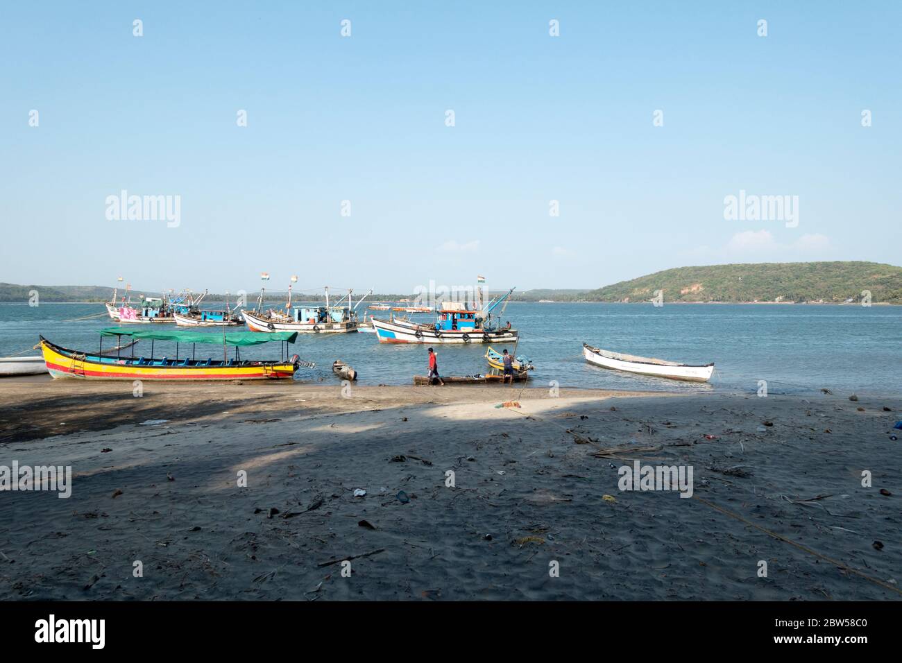 Chapora jetty hi-res stock photography and images - Alamy