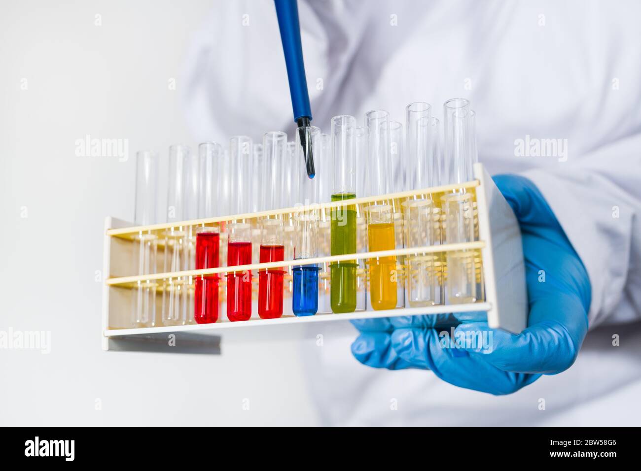 Falcon Tubes And Rack In A Hot Water Bath At Laboratory, 49% OFF