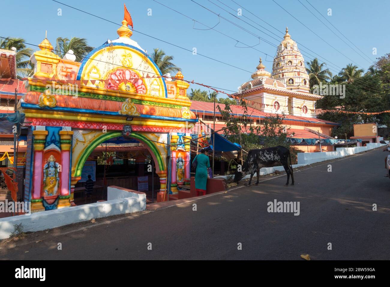 Chapora village hi-res stock photography and images - Alamy