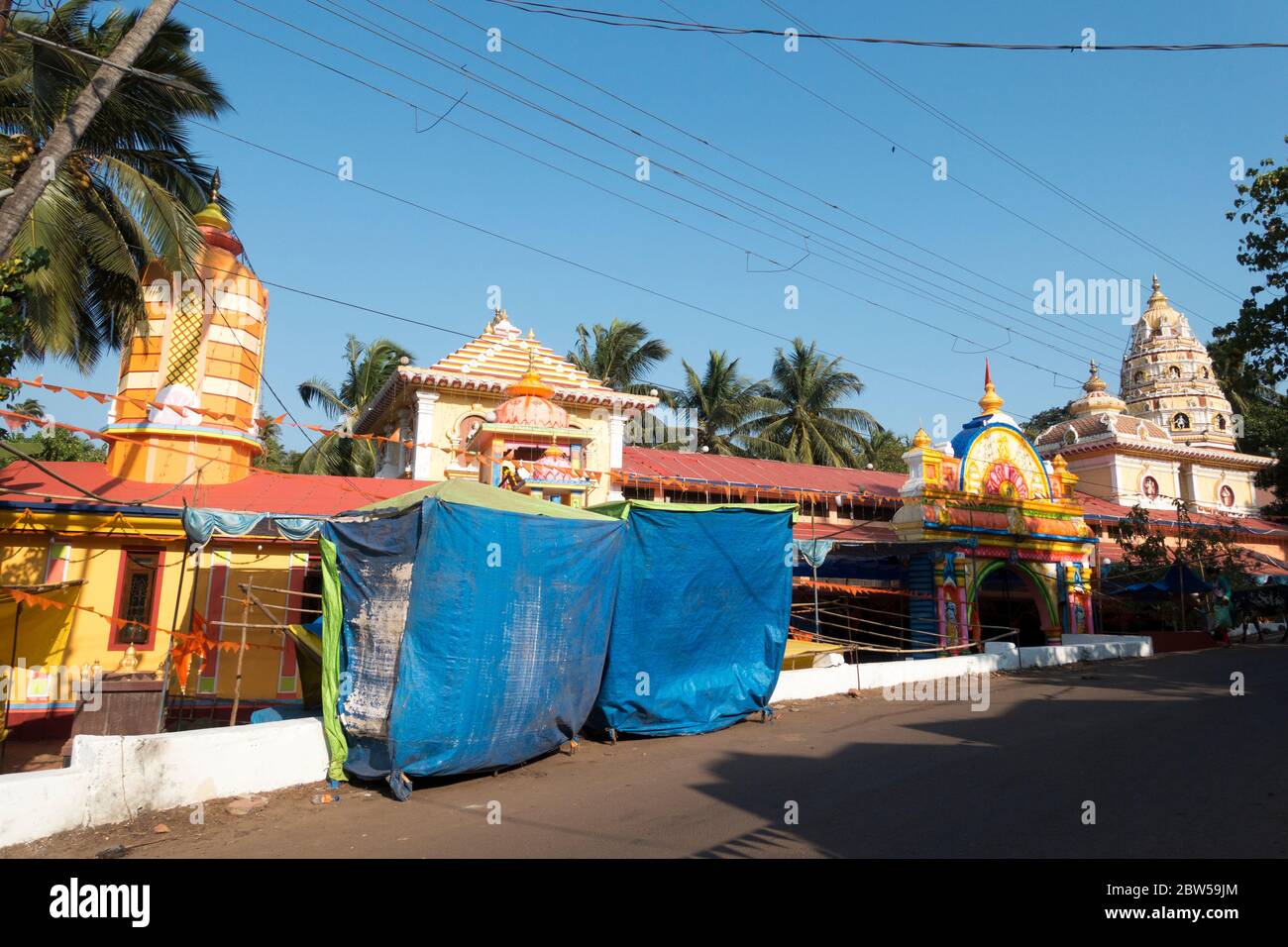 Chapora village goa india hi-res stock photography and images - Alamy