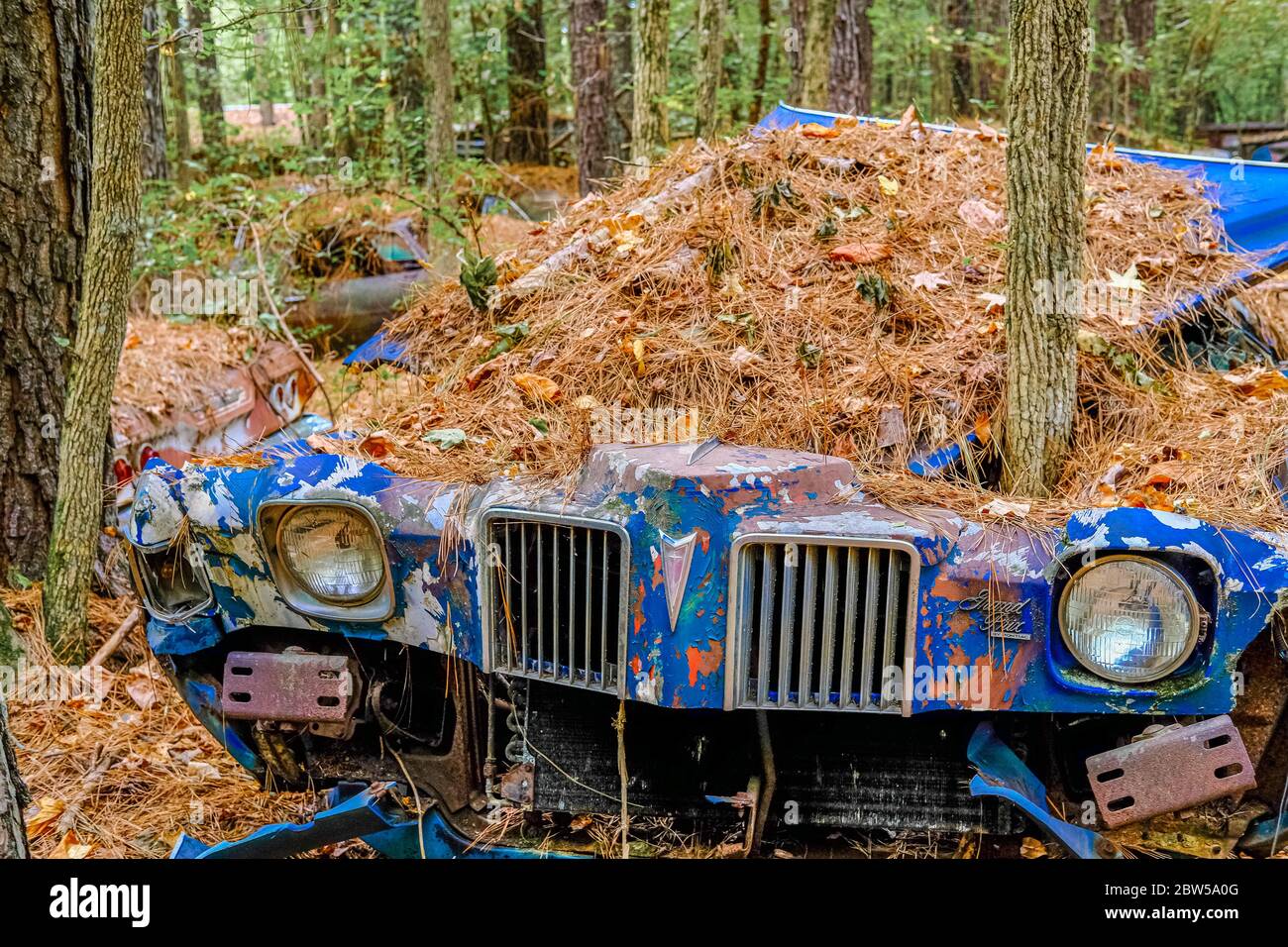 Old rusty pontiac hi-res stock photography and images - Alamy