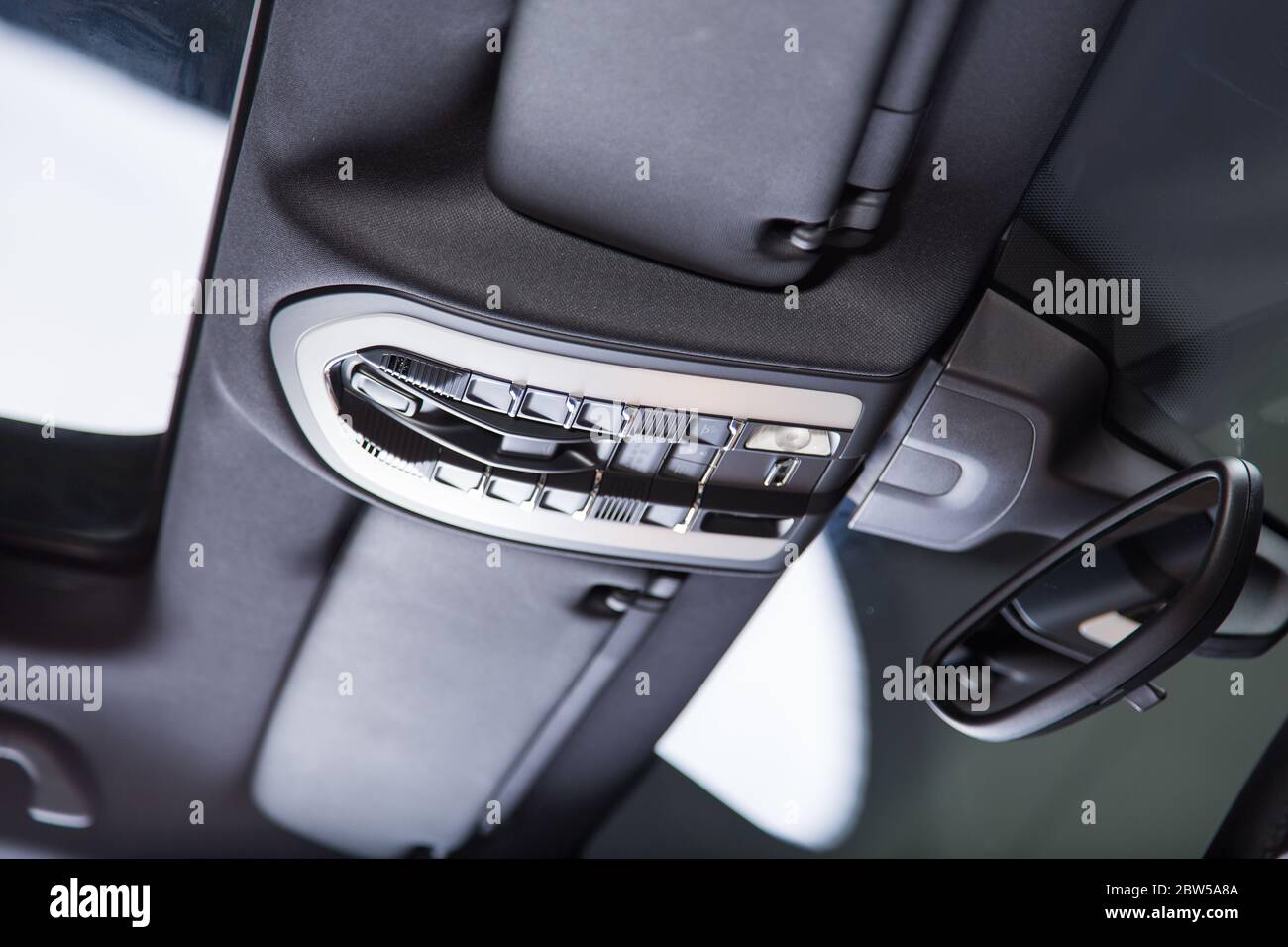 Car interior control panel Stock Photo - Alamy