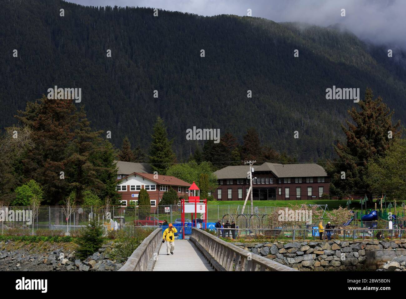 Crescent Harbor, Sitka, Alaska, USA Stock Photo - Alamy