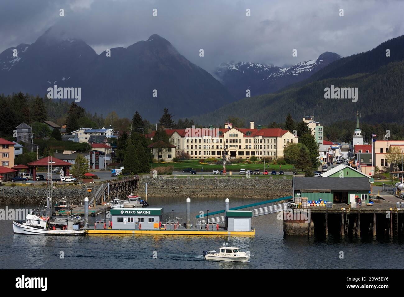 Sitka Harbor, Sitka, Alaska, USA Stock Photo - Alamy
