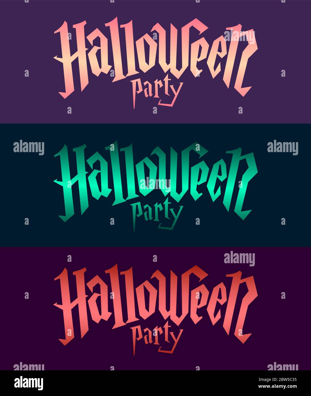 Halloween party purple red Stock Vector Images - Alamy