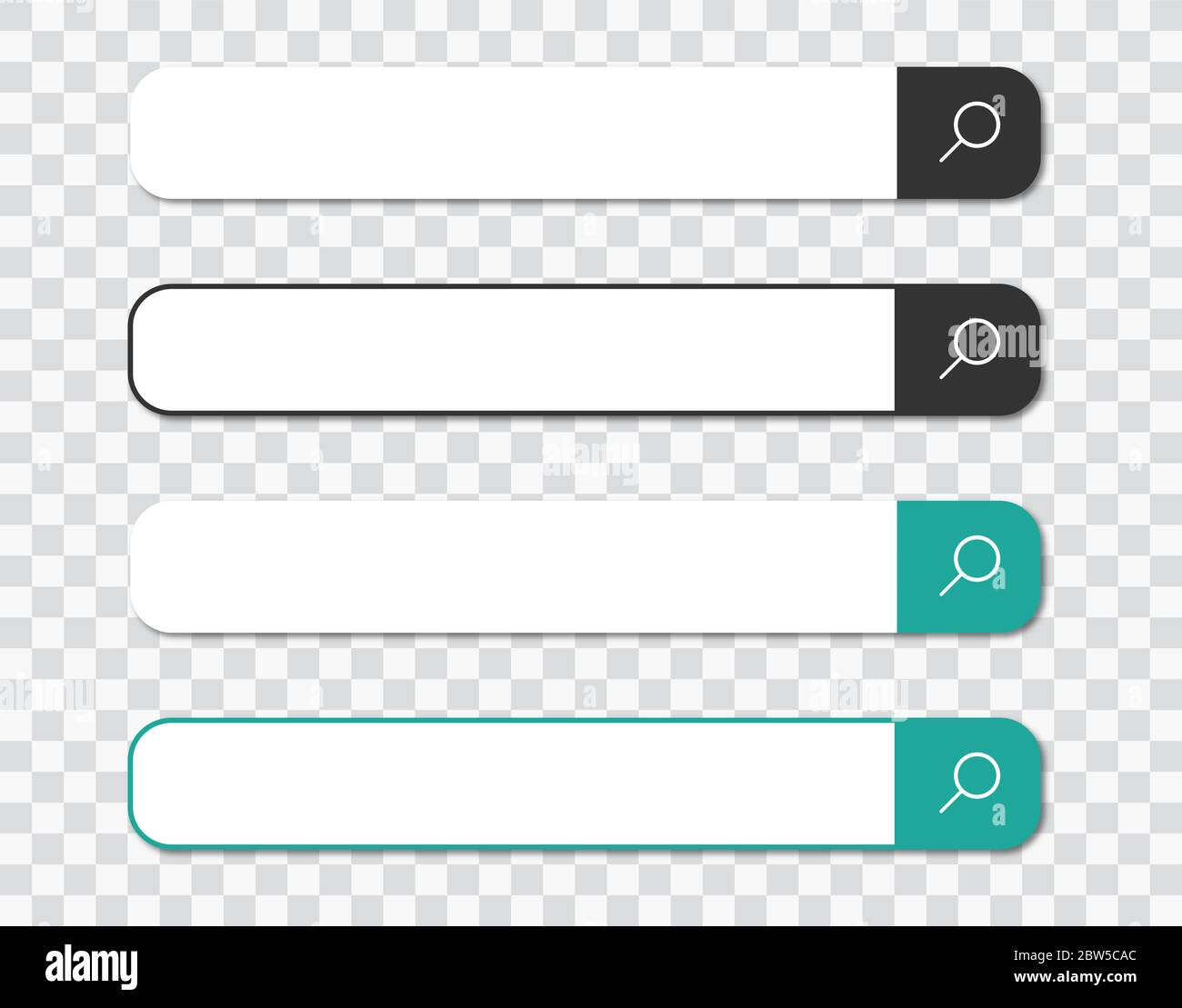 Search Bar for ui, design and web site. Search Address and navigation bar icon with realistic ...