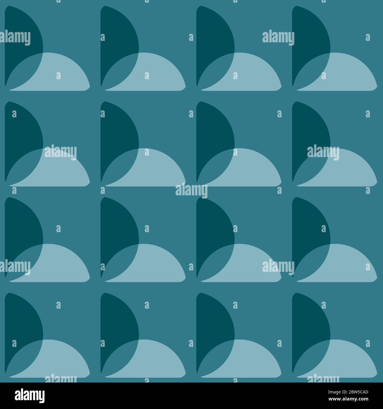 Simple abstract geometric design. Rounded repeated pattern for textile ...