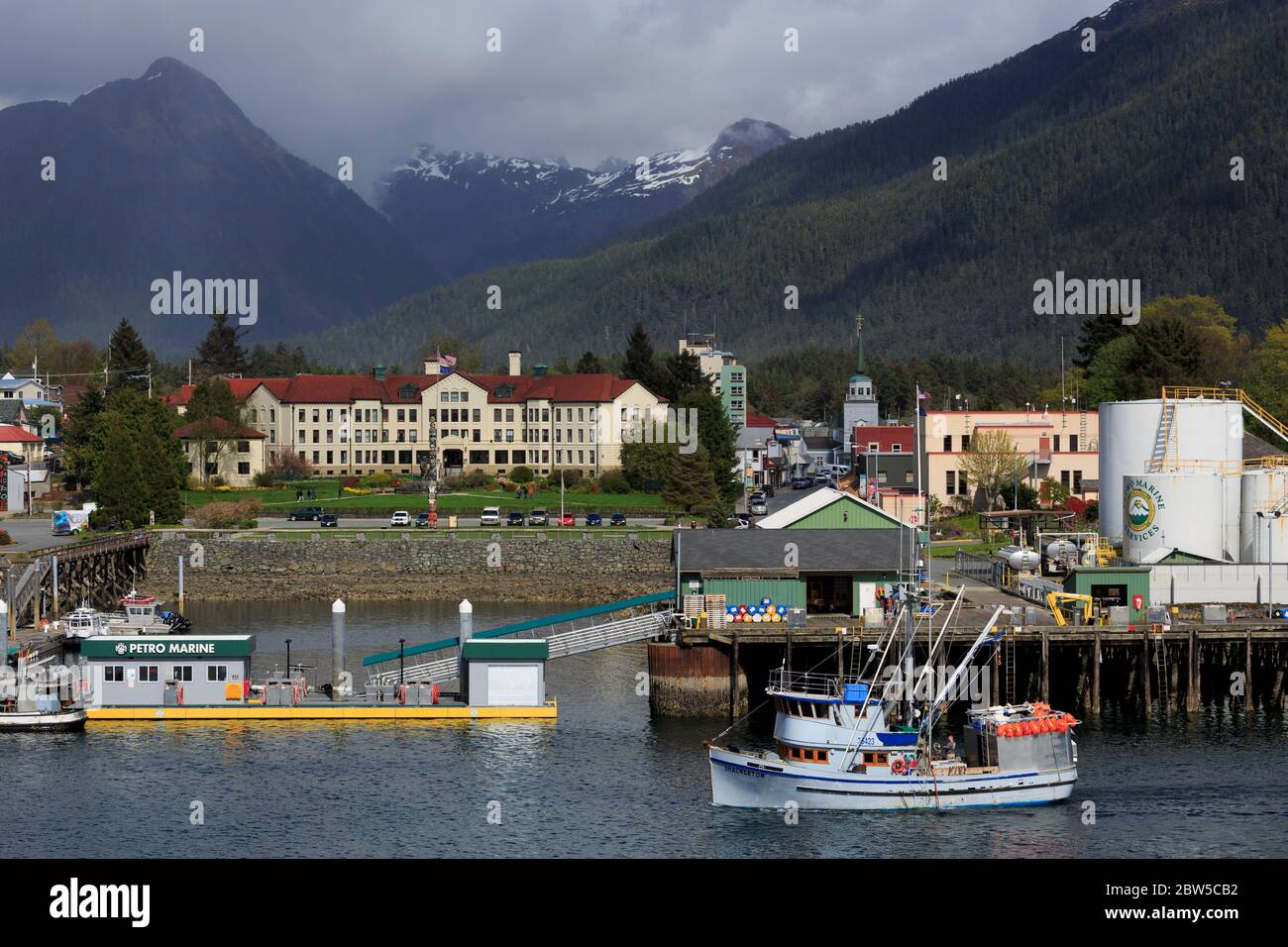 Sitka Harbor, Sitka, Alaska, USA Stock Photo - Alamy
