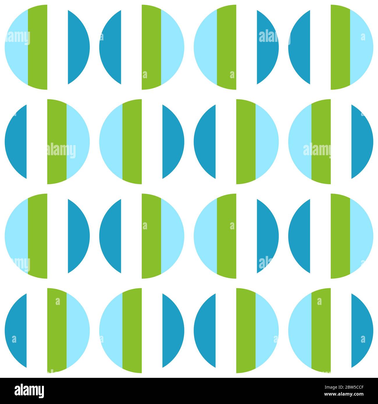 Simple abstract geometric design. Rounded repeated pattern for textile ...