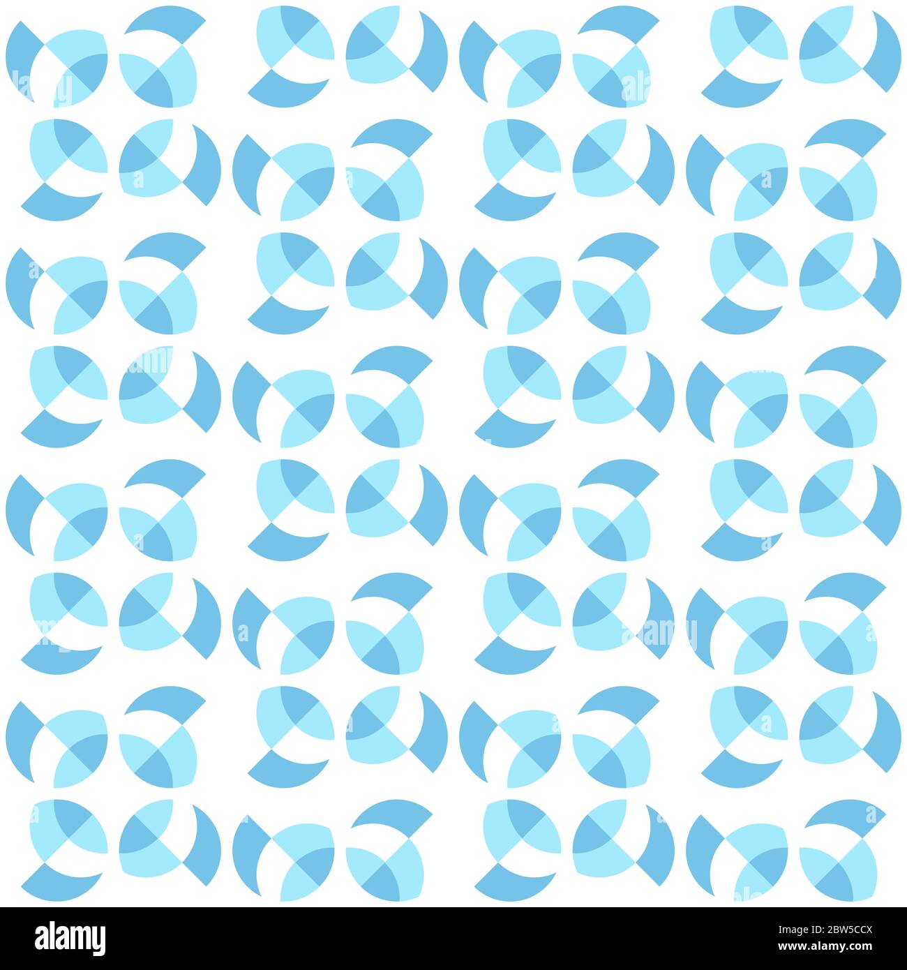 Simple abstract geometric design. Rounded repeated pattern for textile ...