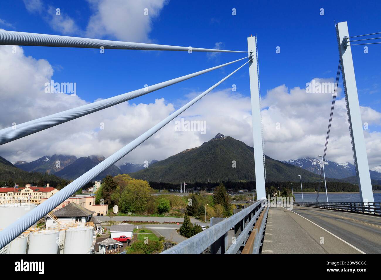 O' Connell Bridge, Sitka, Alaska, USA Stock Photo - Alamy