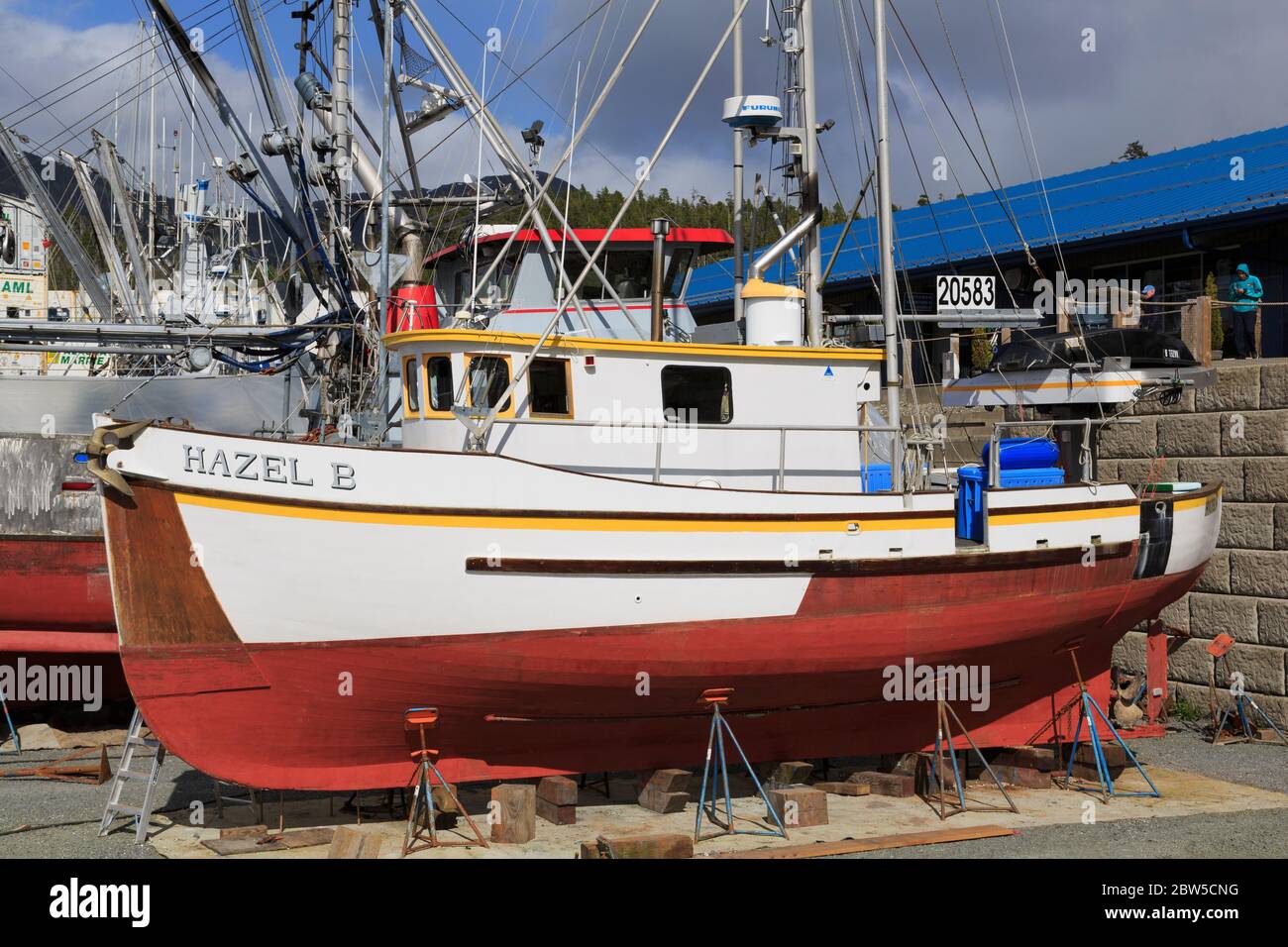Old Sitka Dock, Sitka, Alaska, USA Stock Photo - Alamy