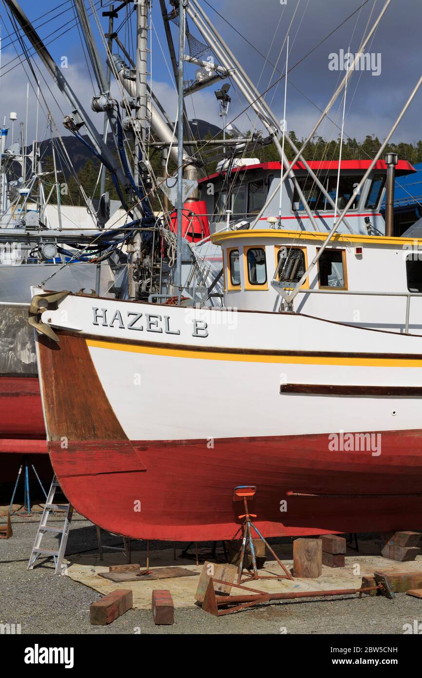 Old Sitka Dock, Sitka, Alaska, USA Stock Photo - Alamy