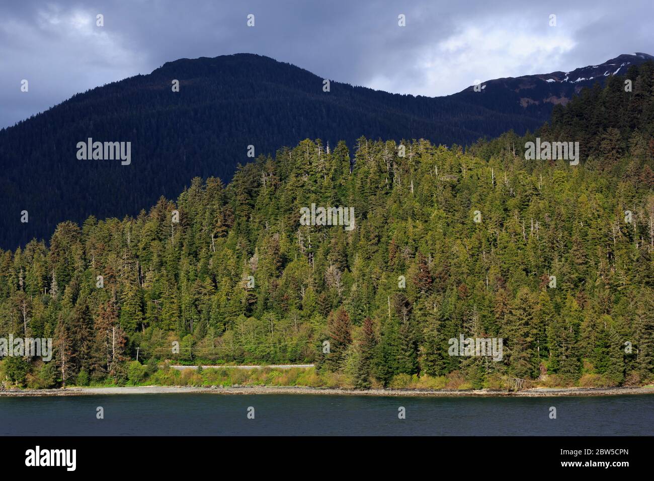 Coastline of Sitka Sound, Sitka, Alaska, USA Stock Photo - Alamy