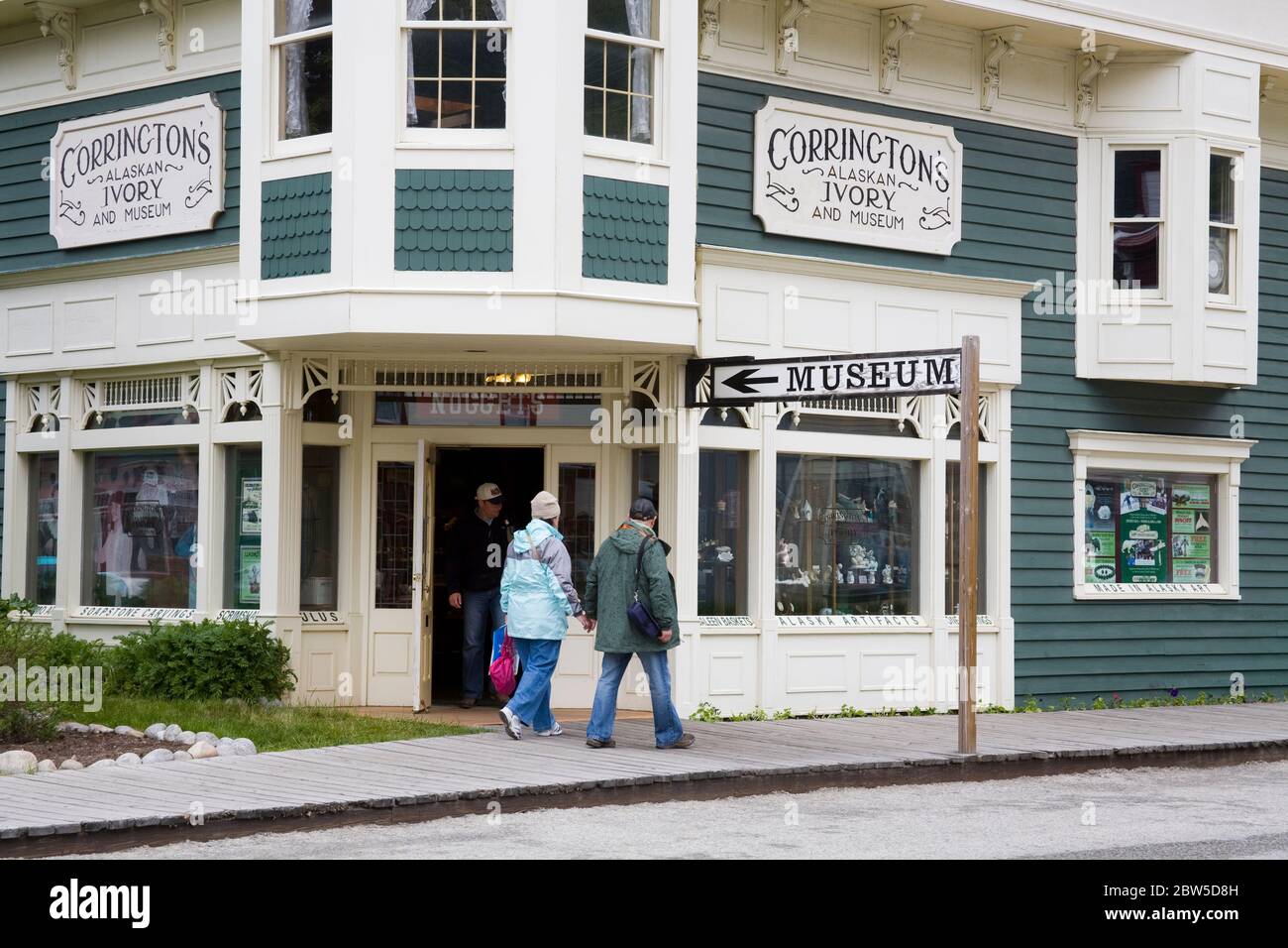 Corringtons alaskan ivory and museum hi-res stock photography and ...