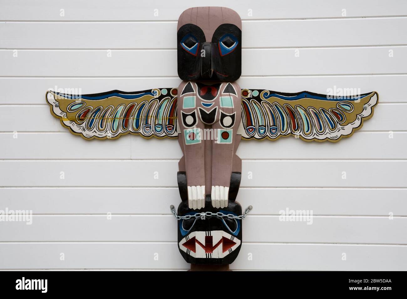 Hawk Totem Pole