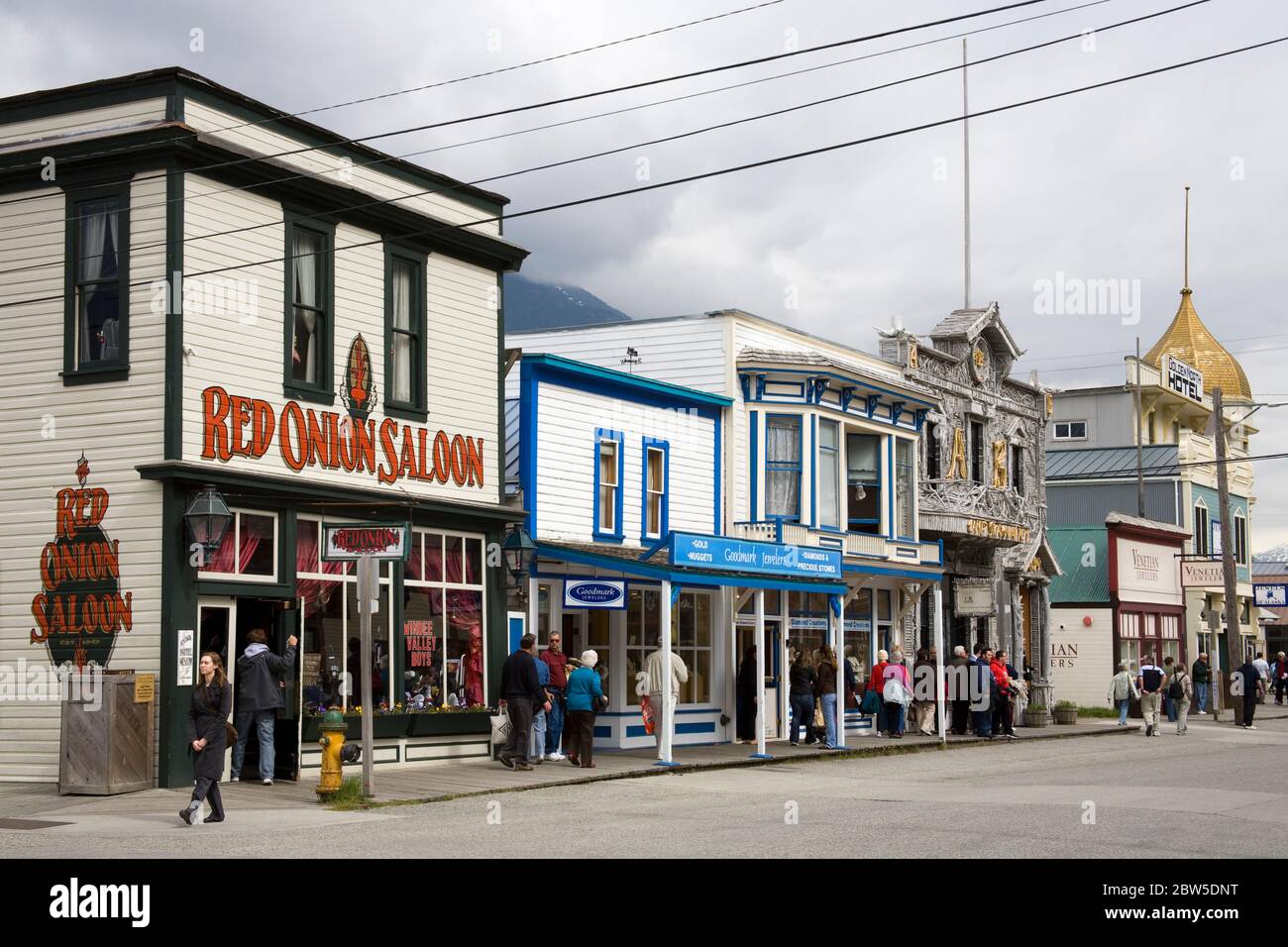 Alaska skagway street hi-res stock photography and images - Alamy
