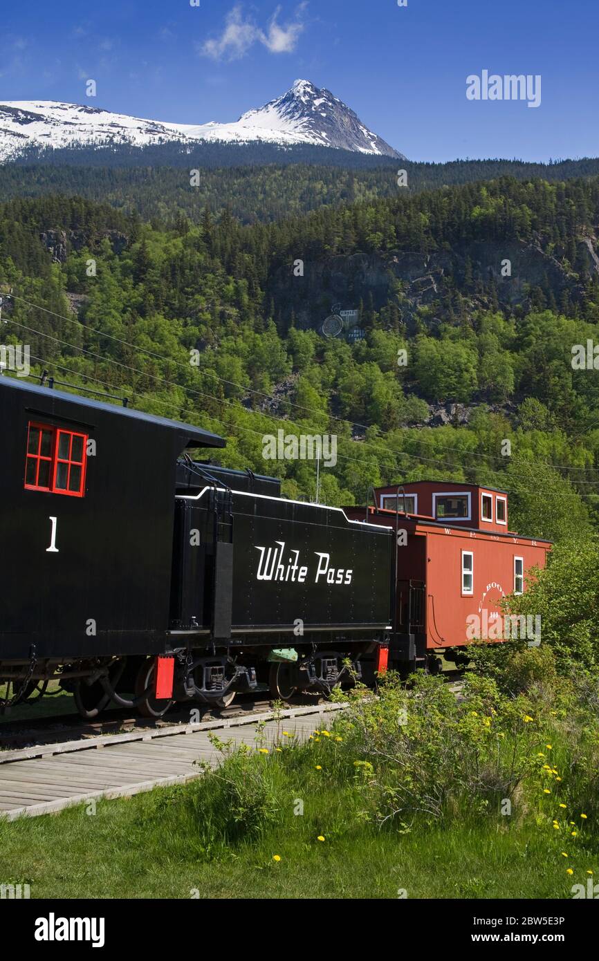 White pass and yukon route railroad hi-res stock photography and images ...