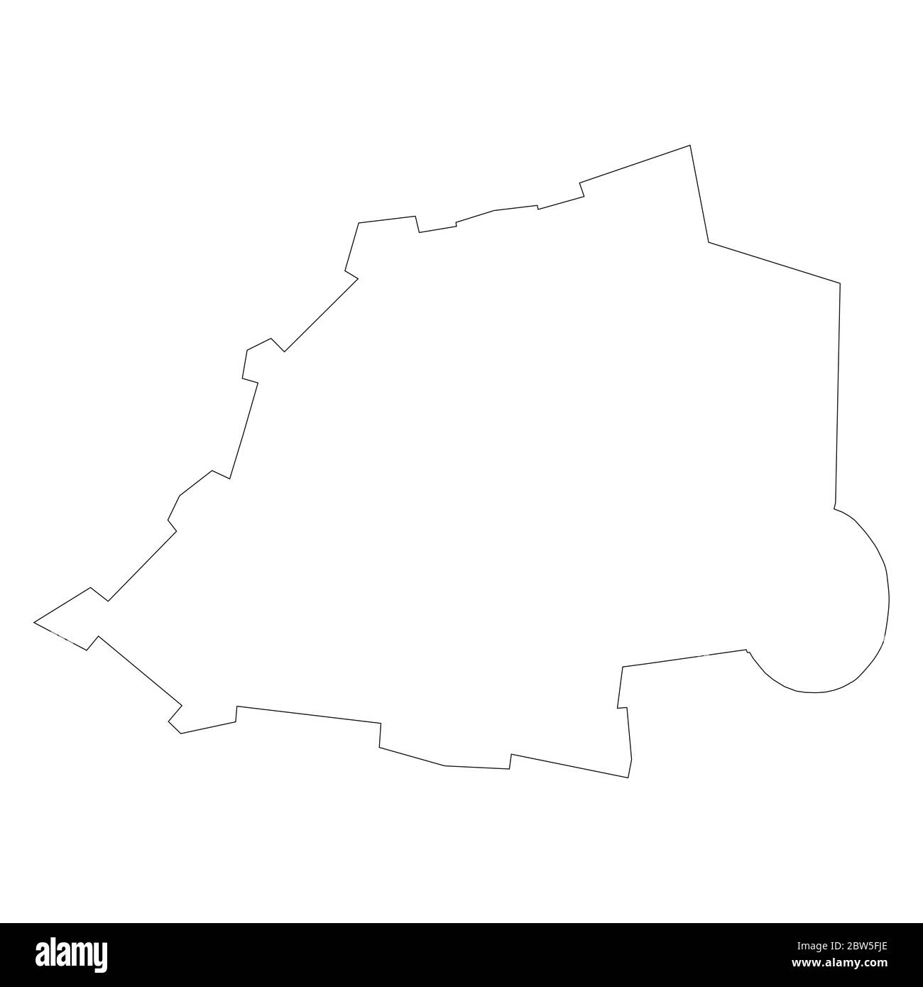 Vector map Vatican. Country and capital. Isolated vector Illustration. Outline. EPS 10 ...