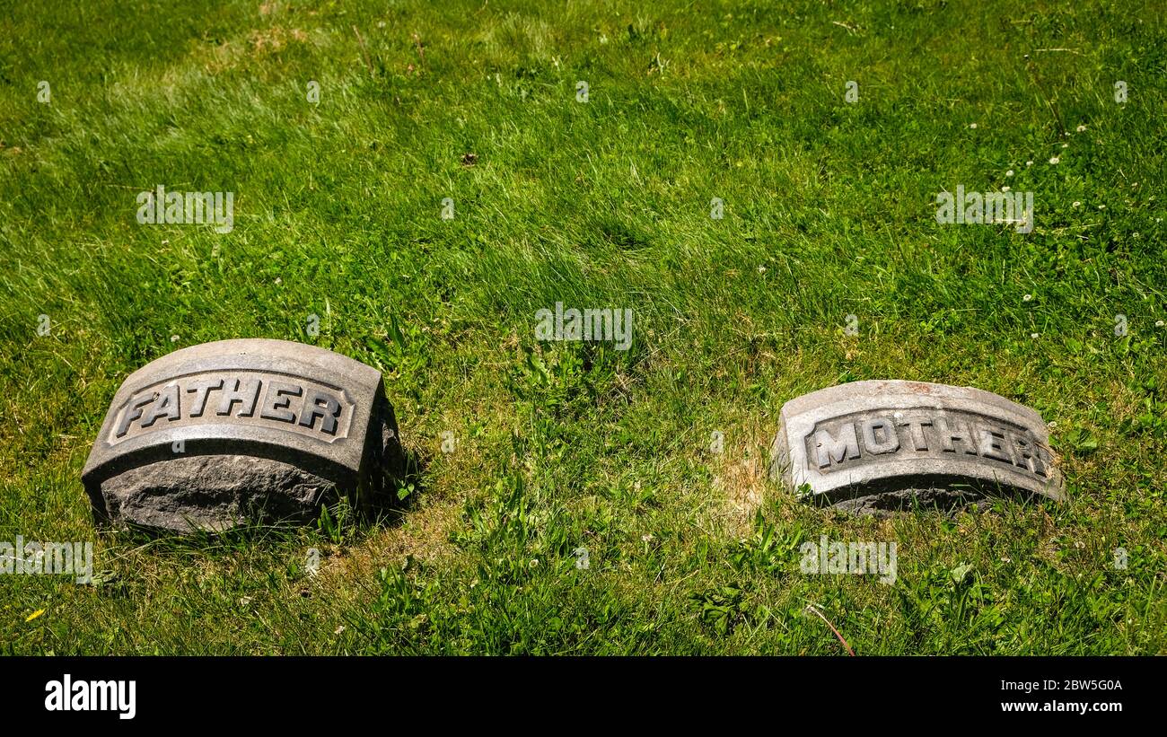 Father tombstone hi-res stock photography and images - Alamy