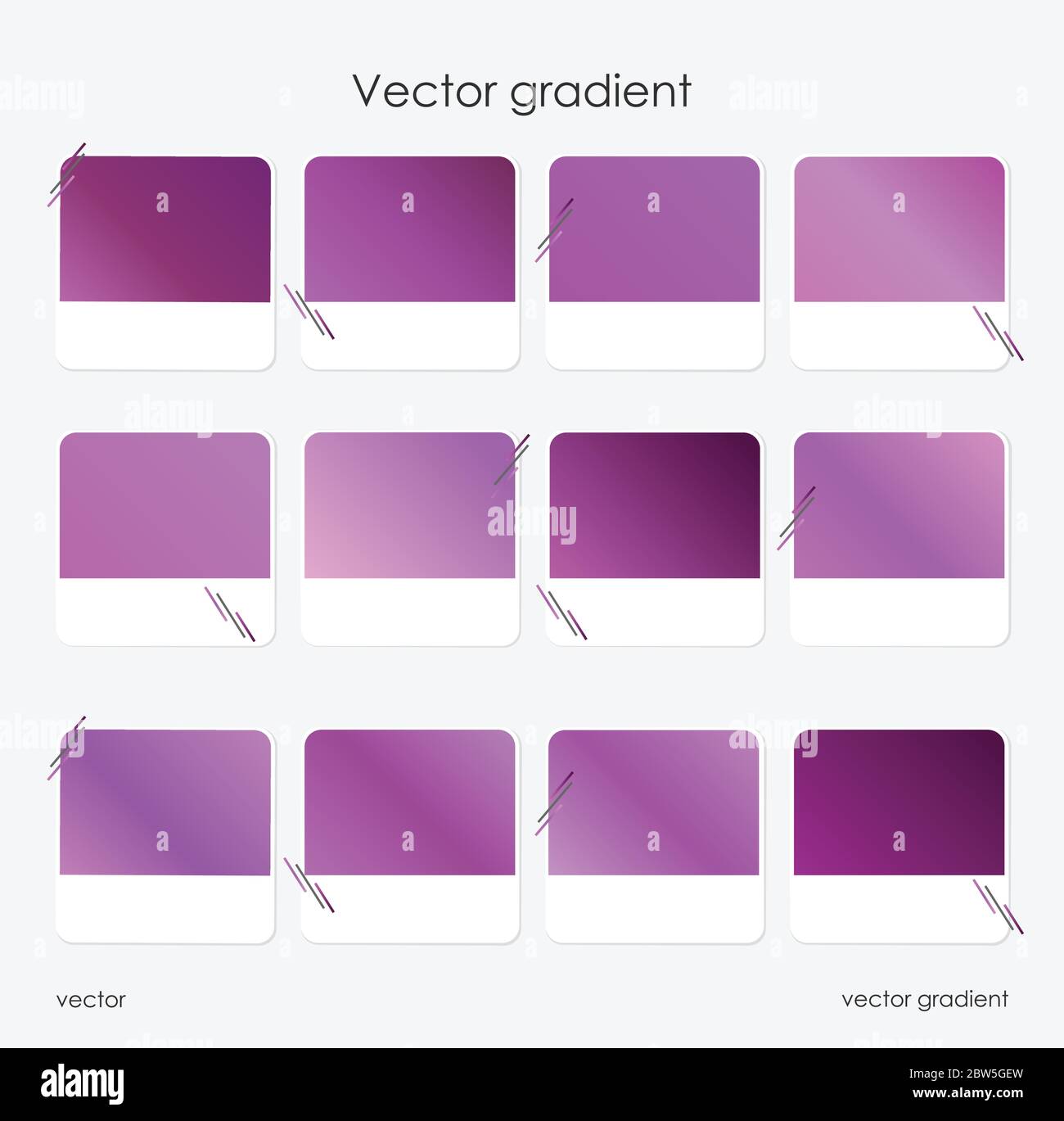 Set of dark purple colorful backgrounds, gradient. For banner web, app ...