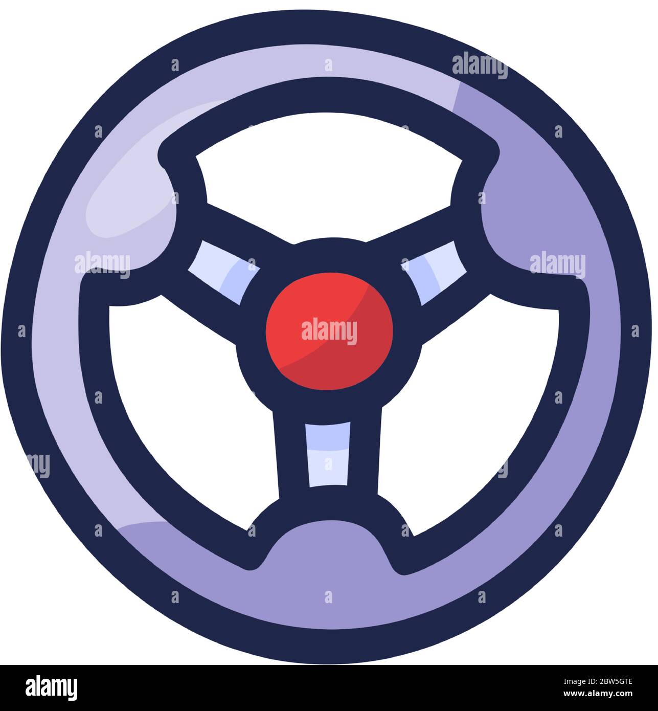 Steering wheel hand drawn outline doodle icon. Drive car and auto ...