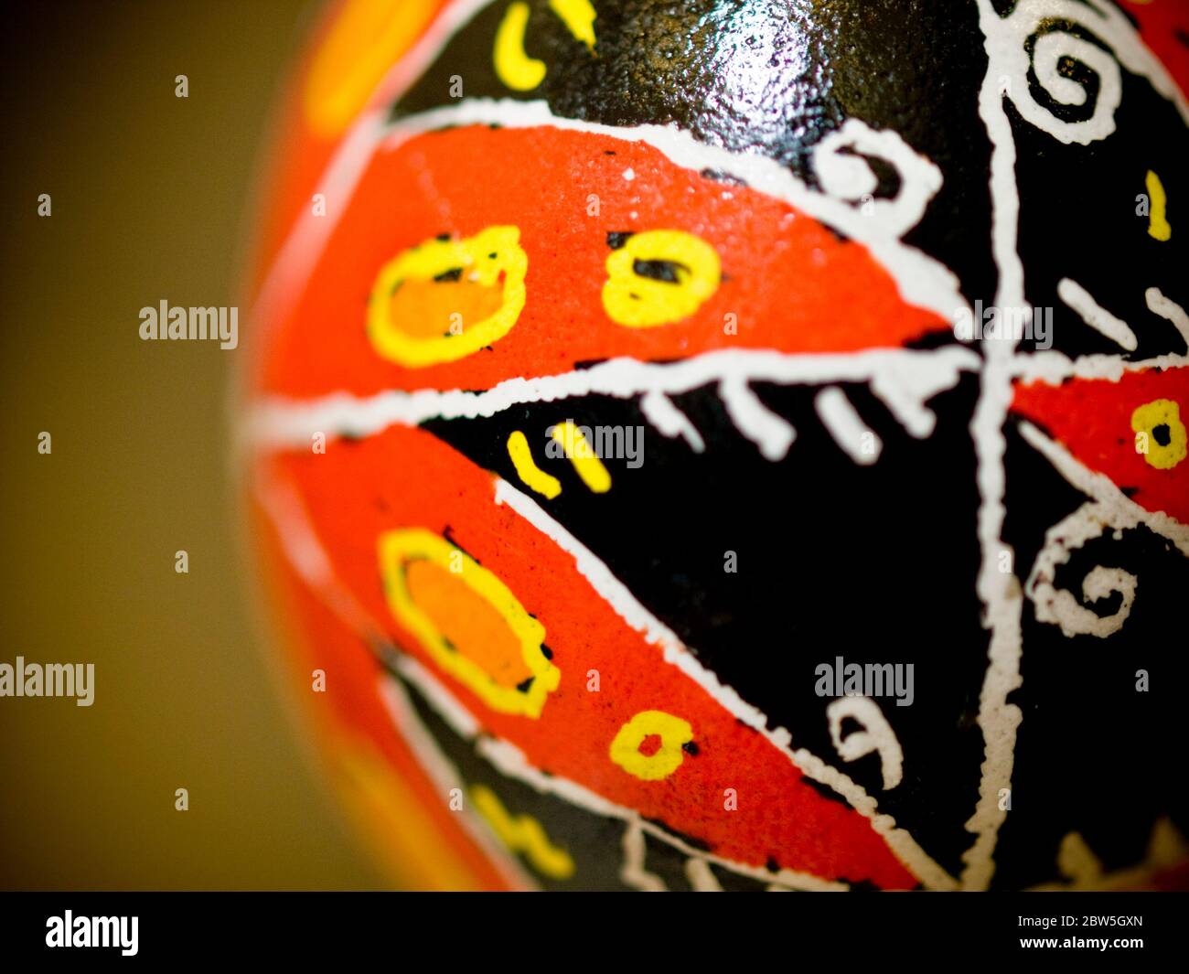 Psanky Traditional Ukrainian Easter Egg Coloring Stock Photo - Alamy