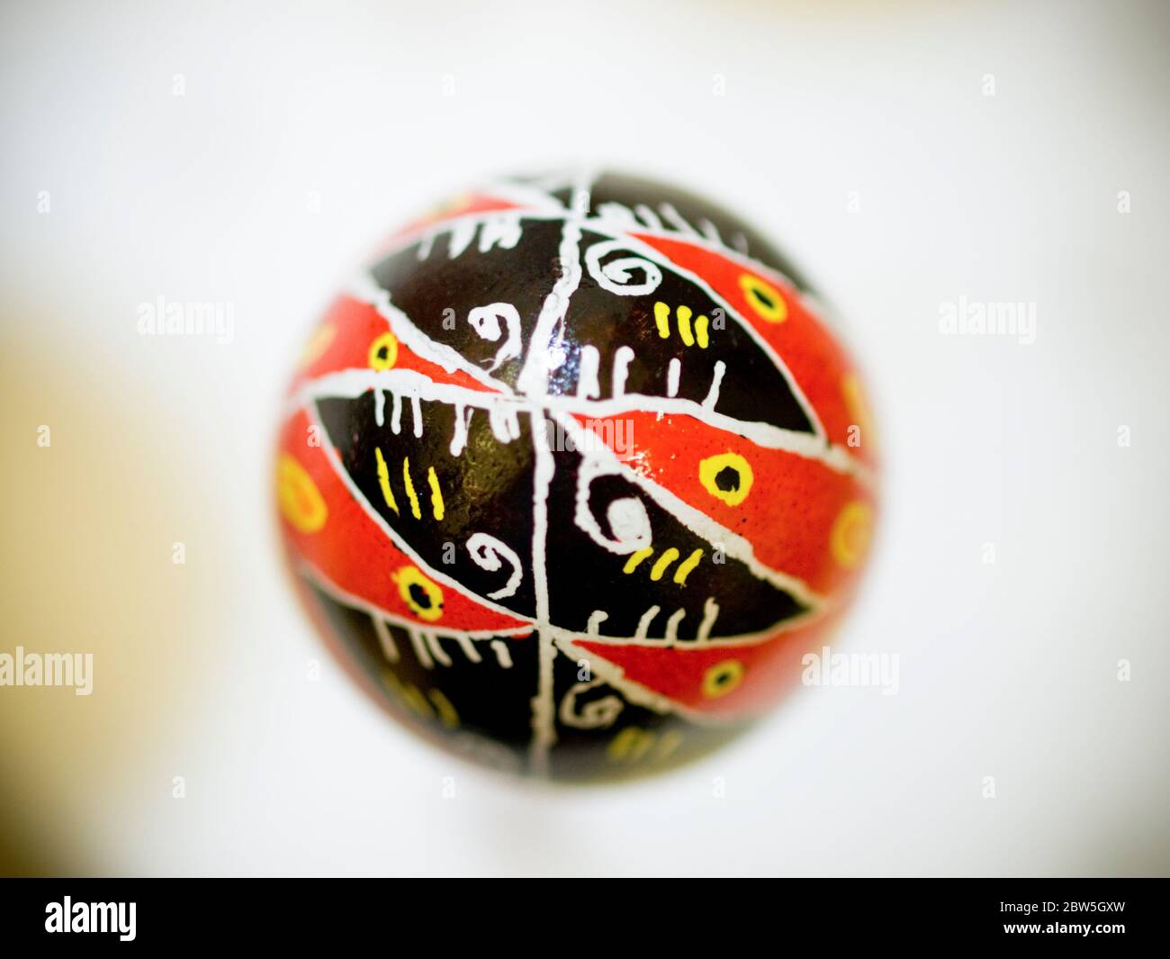 Psanky Traditional Ukrainian Easter Egg Coloring Stock Photo - Alamy