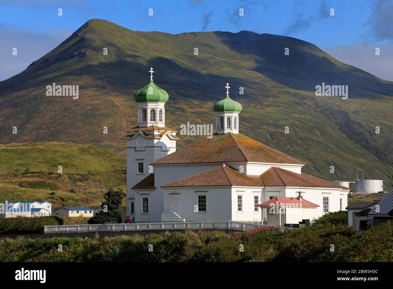 Unalaska russian orthodox church hi-res stock photography and images ...
