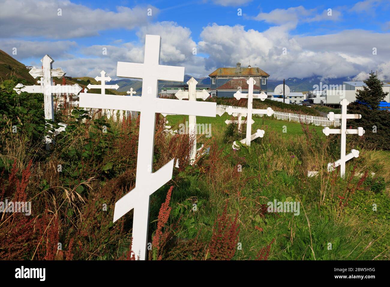 Unalaska russian orthodox church hi-res stock photography and images ...