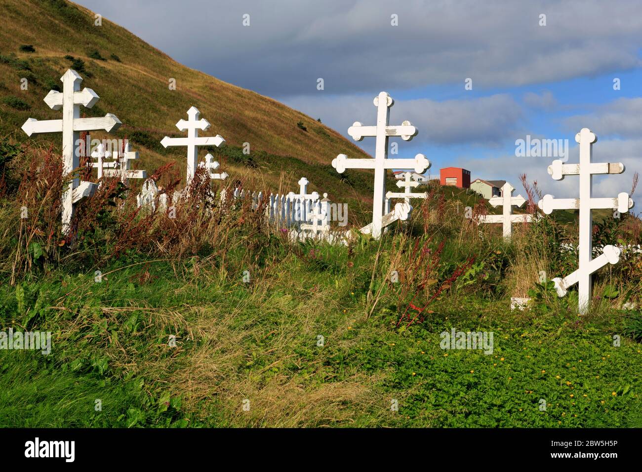 Russian orthodox graveyard hi-res stock photography and images - Alamy