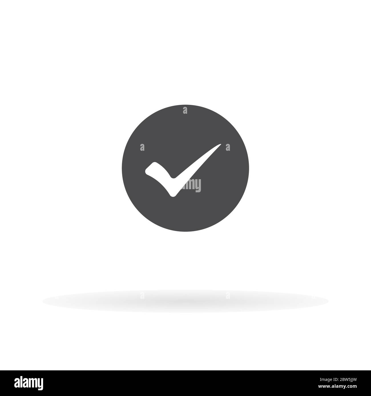 Check mark icon. For web, business, finance and communication. Vector ...