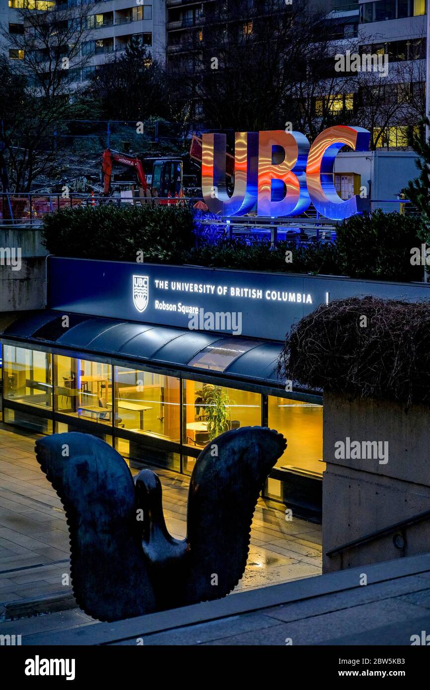Robson square campus hi-res stock photography and images - Alamy