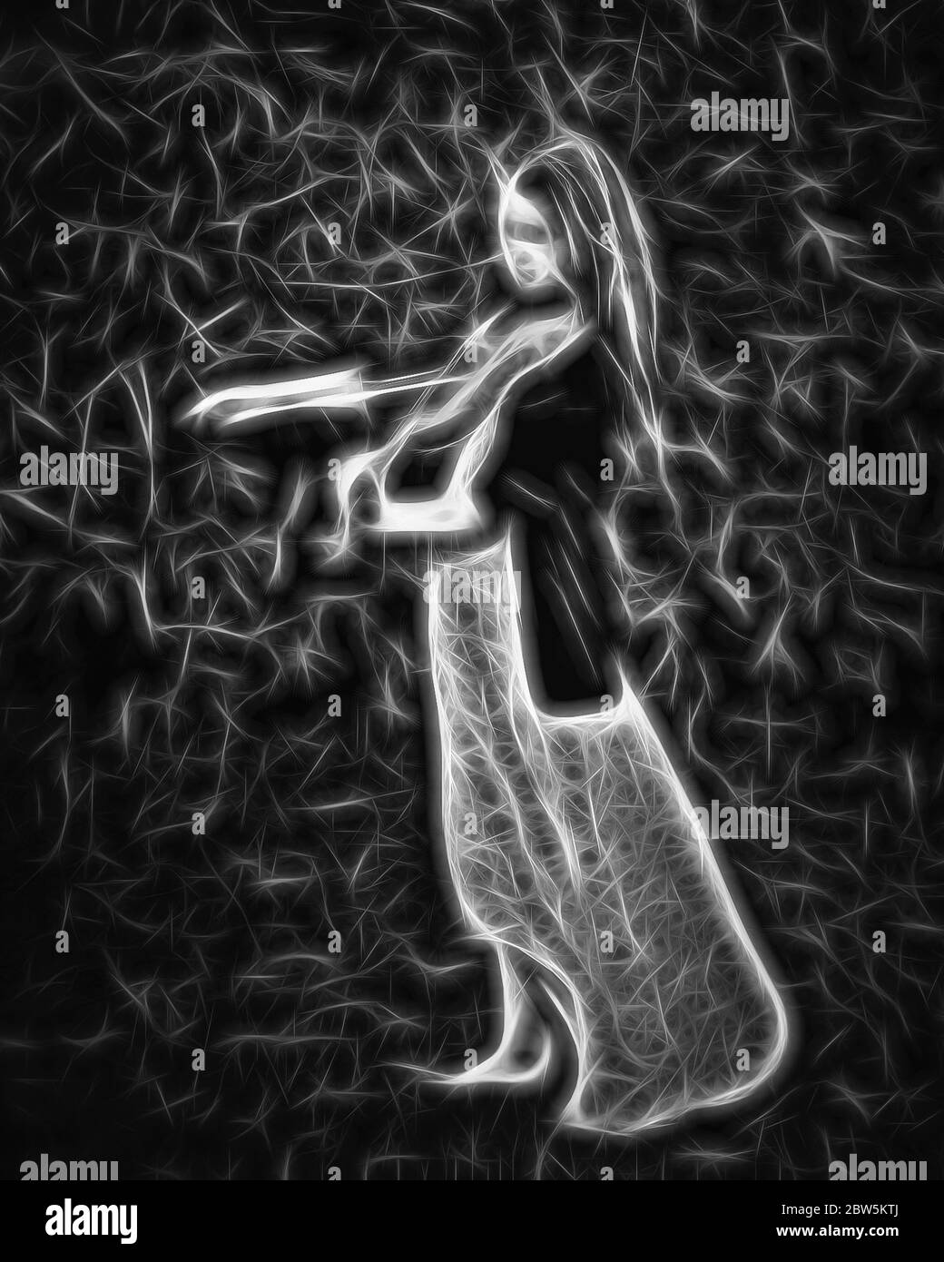 Sleepwalking illustration Black and White Stock Photos & Images - Alamy
