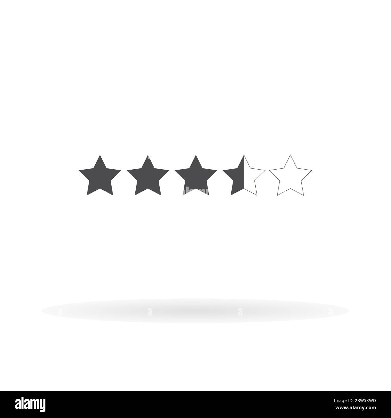 5 star icon. For web, business, finance and communication. Vector ...