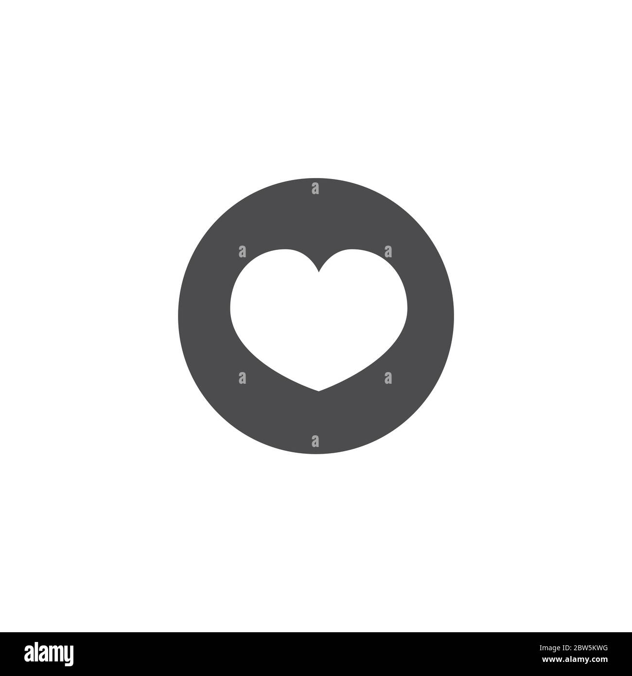A heart icon. For web, business, finance and communication. Vector ...