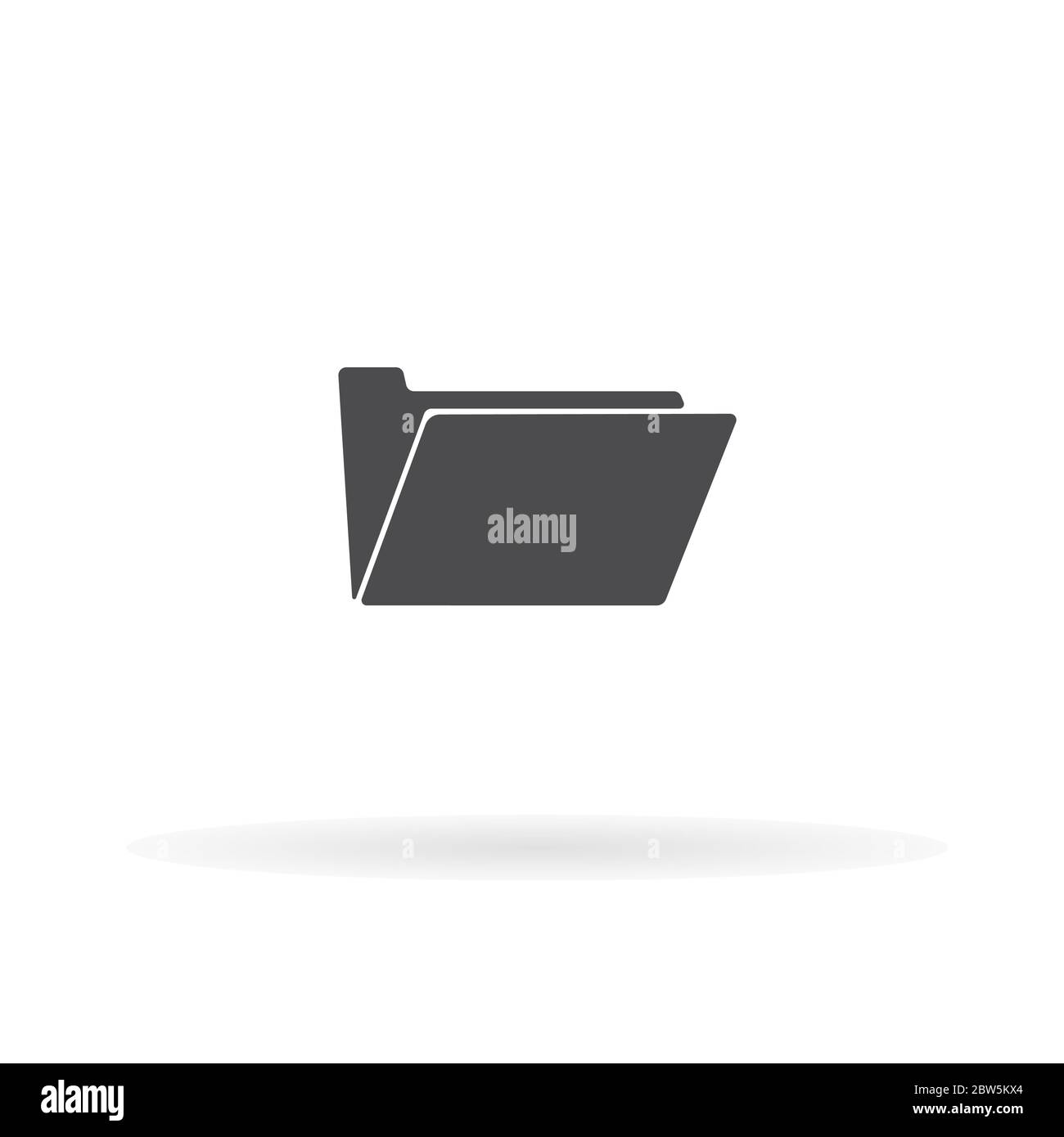 Folder icon. For web, business, finance and communication. Vector ...