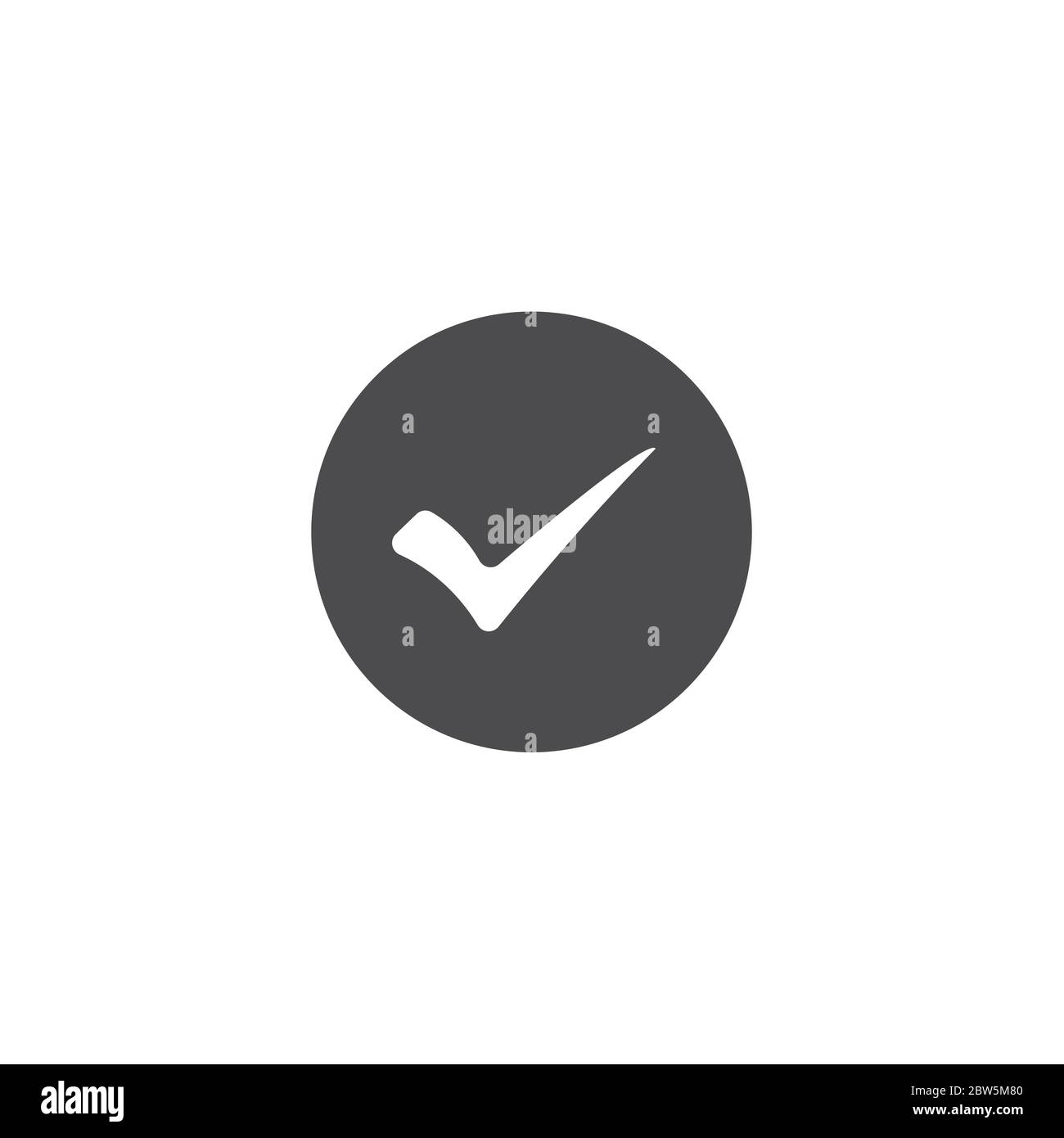 Check mark icon. For web, business, finance and communication. Vector ...