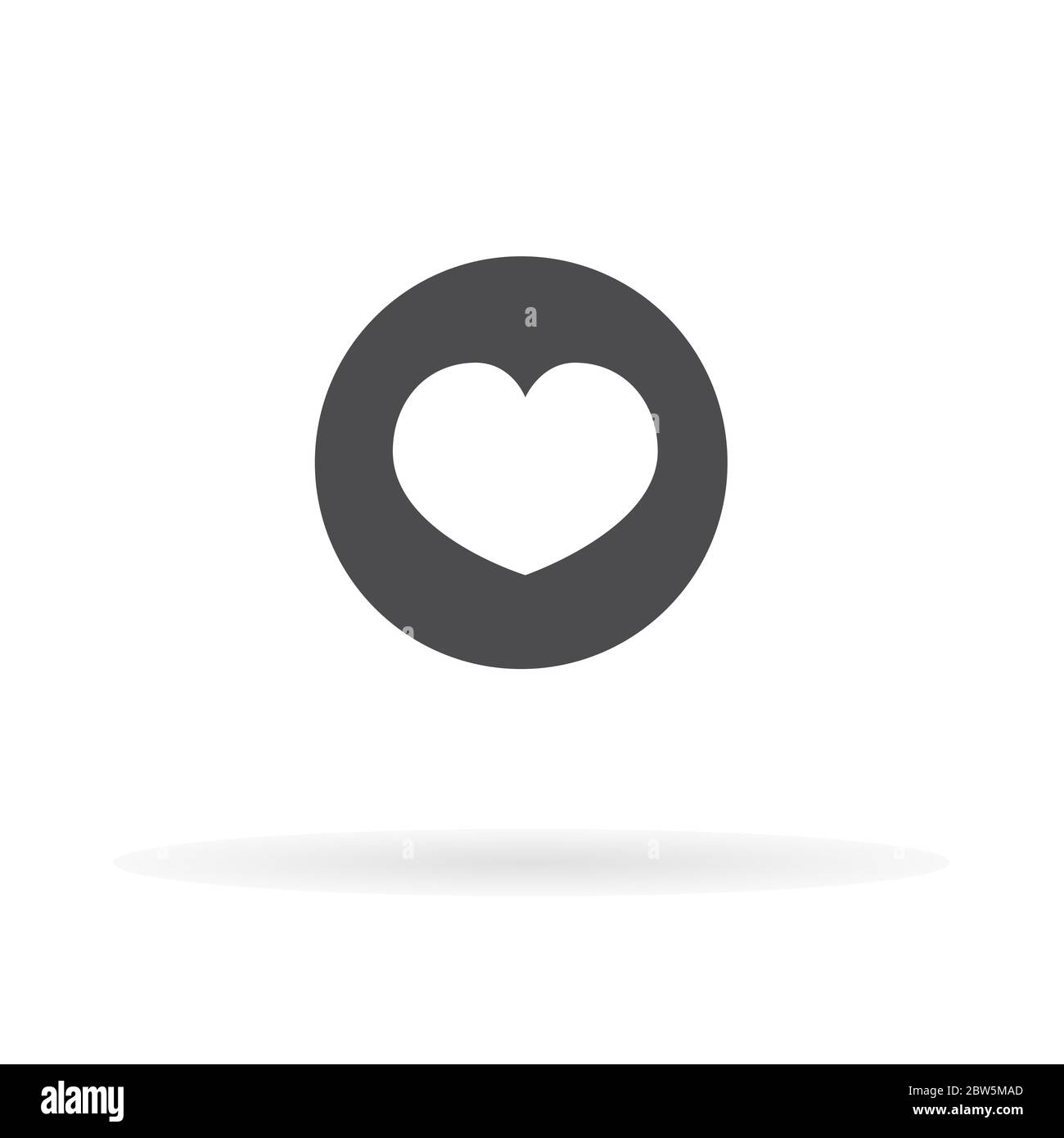 A heart icon. For web, business, finance and communication. Vector ...