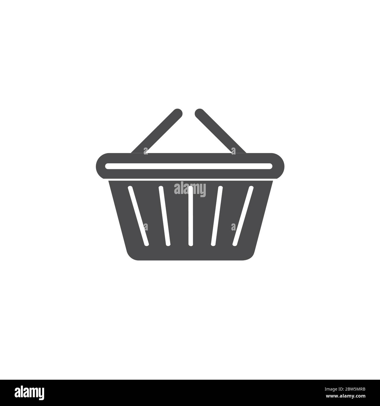 Basket icon. For web, business, finance and communication. Vector ...