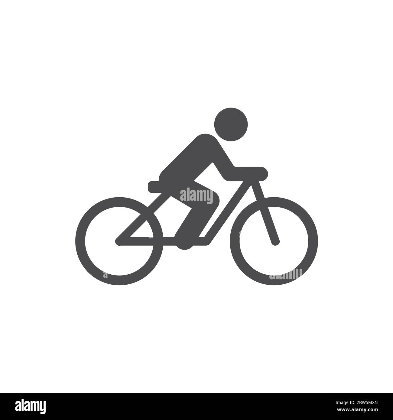 Cycling icon hi-res stock photography and images - Alamy