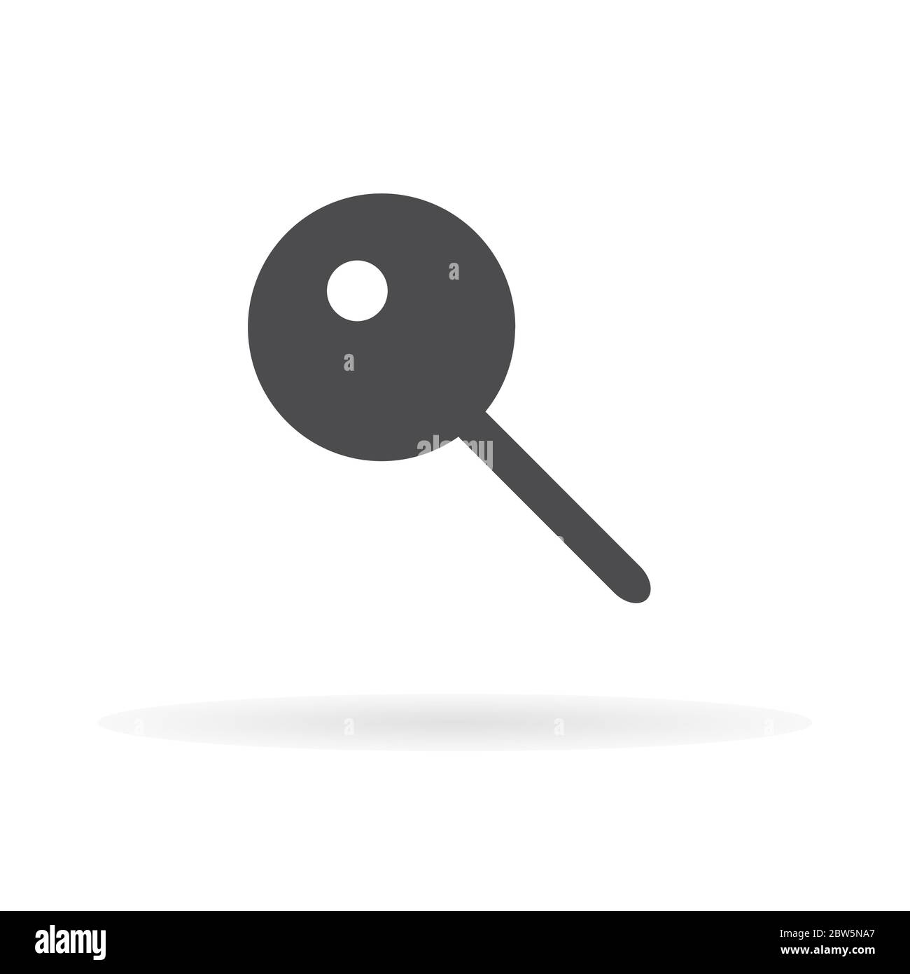 SIM card eject tool. Card tray. Flat design style. Vector Illustration ...